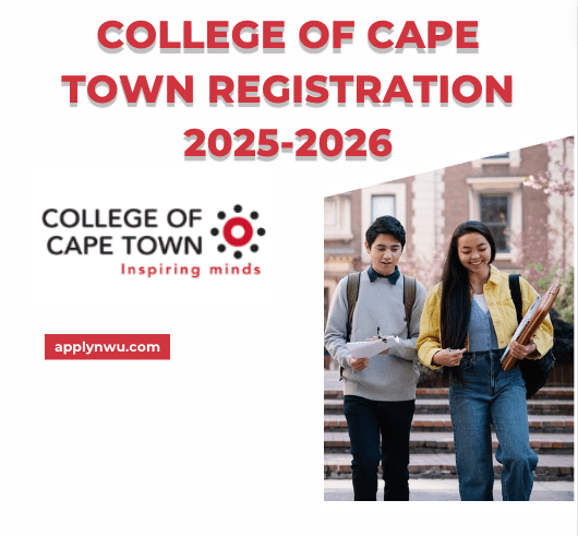 College of Cape Town Registration 2025-2026 - TVET Colleges