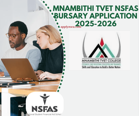 Mnambithi TVET Nsfas Application 2025-2026 - TVET Colleges