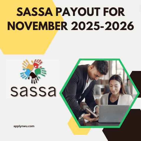 Sassa Payout For November 2025-2026 - TVET Colleges