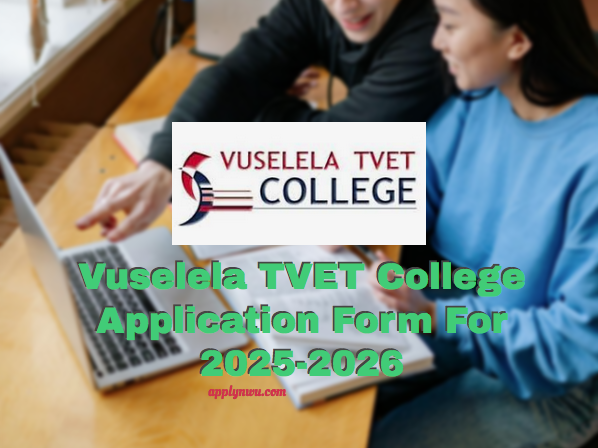 Vuselela TVET College Application Form For 2025-2026 - TVET Colleges