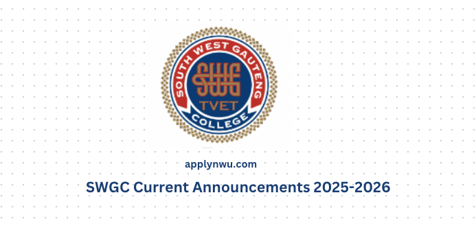 SWGC Current Announcements 2025-2026 - TVET Colleges