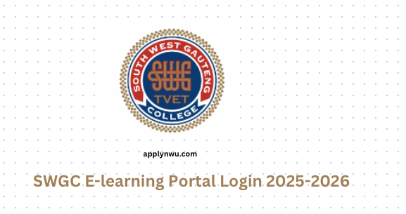 SWGC E-learning Portal Login 2025-2026 - TVET Colleges