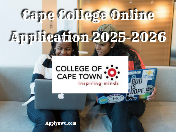 Cape College Online Application 2025-2026 - TVET Colleges