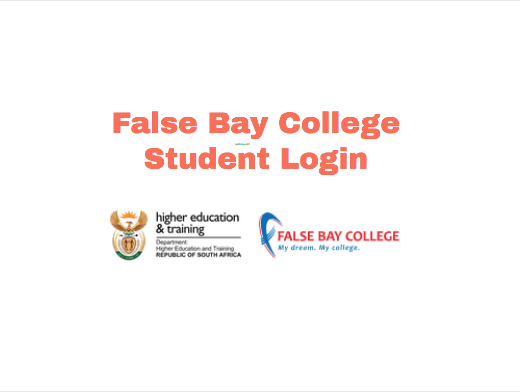 False Bay College Student Login - TVET Colleges