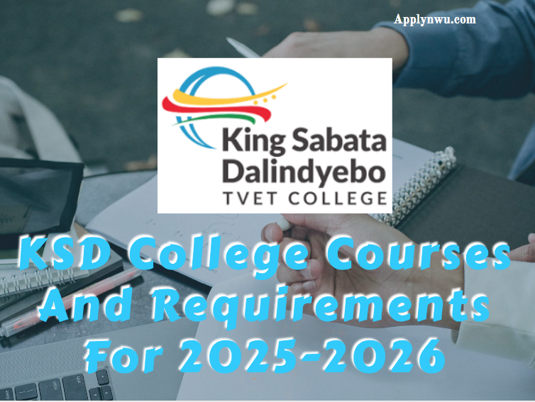 KSD College Courses And Requirements For 2025-2026 - TVET Colleges