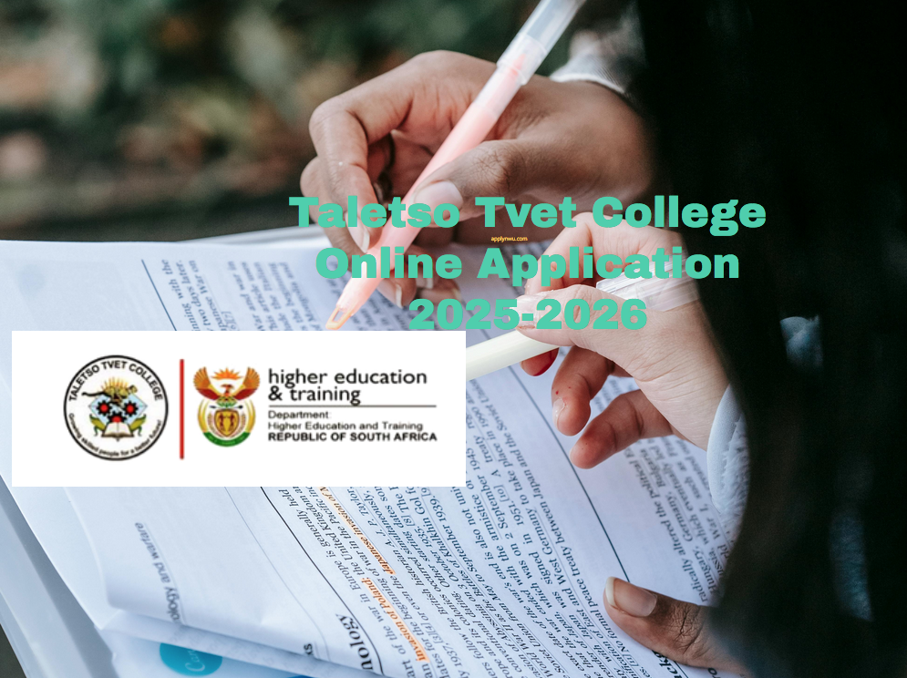 Taletso Tvet College Online Application 2025-2026 - TVET Colleges
