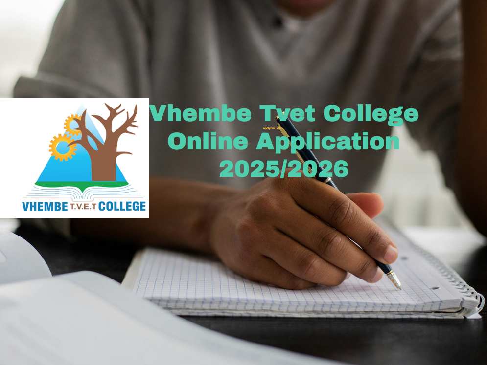 Vhembe Tvet College Online Application 2025/2026 - TVET Colleges