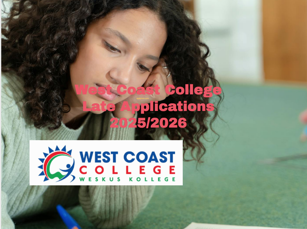 West Coast College Late Applications 2025/2026 - TVET Colleges