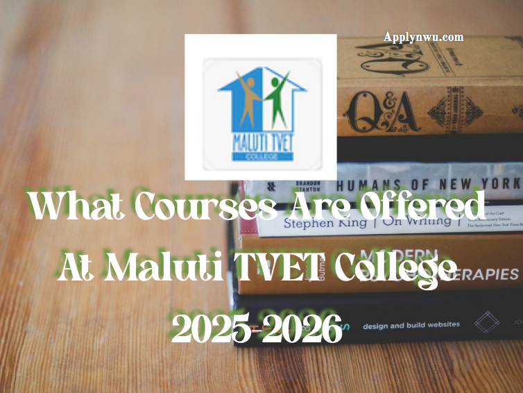 What Courses Are Offered At Maluti TVET College 2025-2026 - TVET Colleges