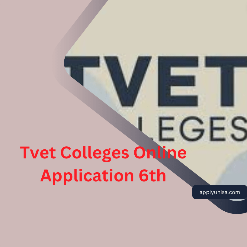 Tvet Colleges Online Application 6th - TVET Colleges